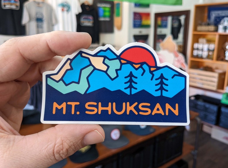Mt. Shuksan Sticker - Etsy
