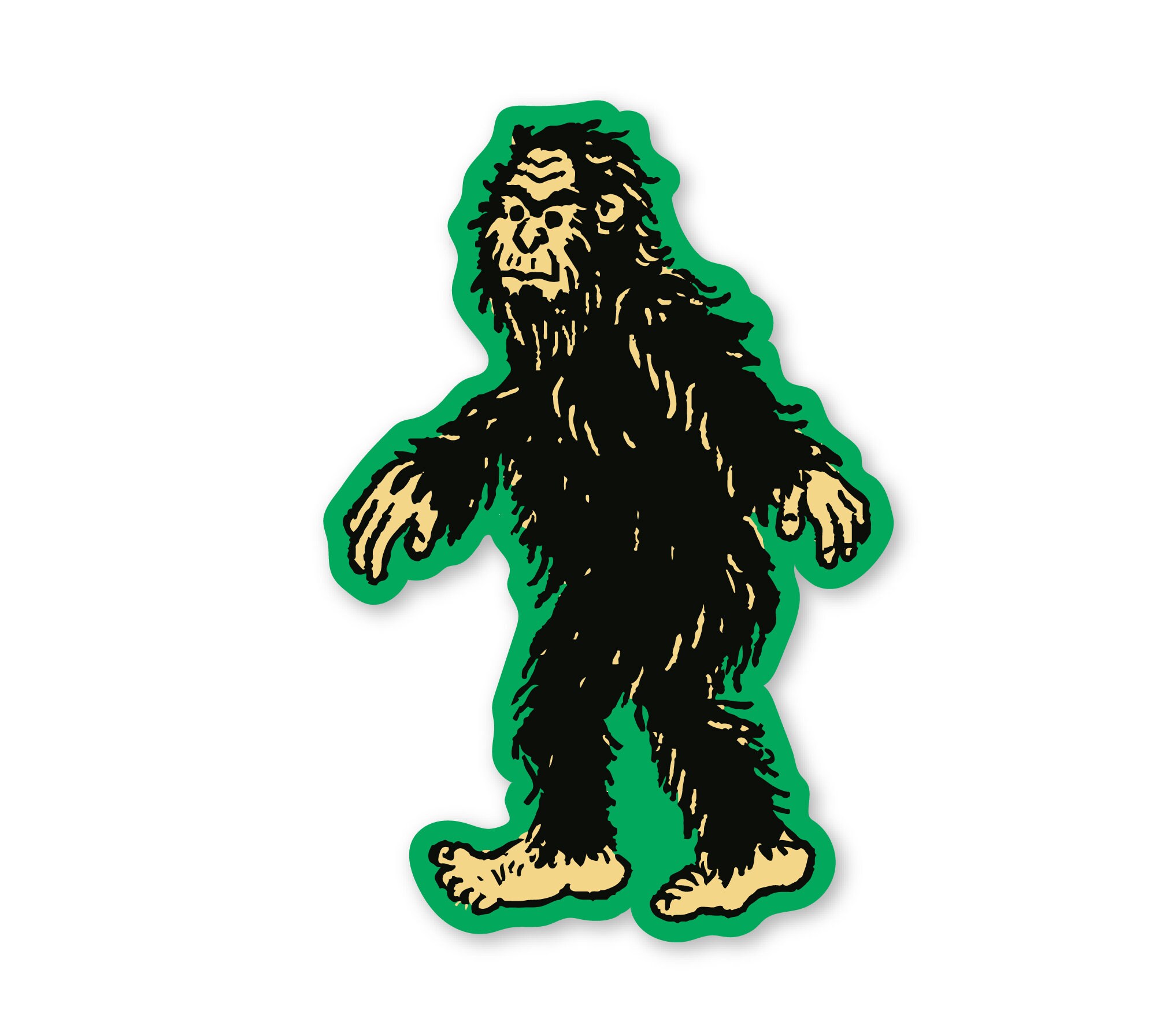 Bigfoot Sticker - Etsy