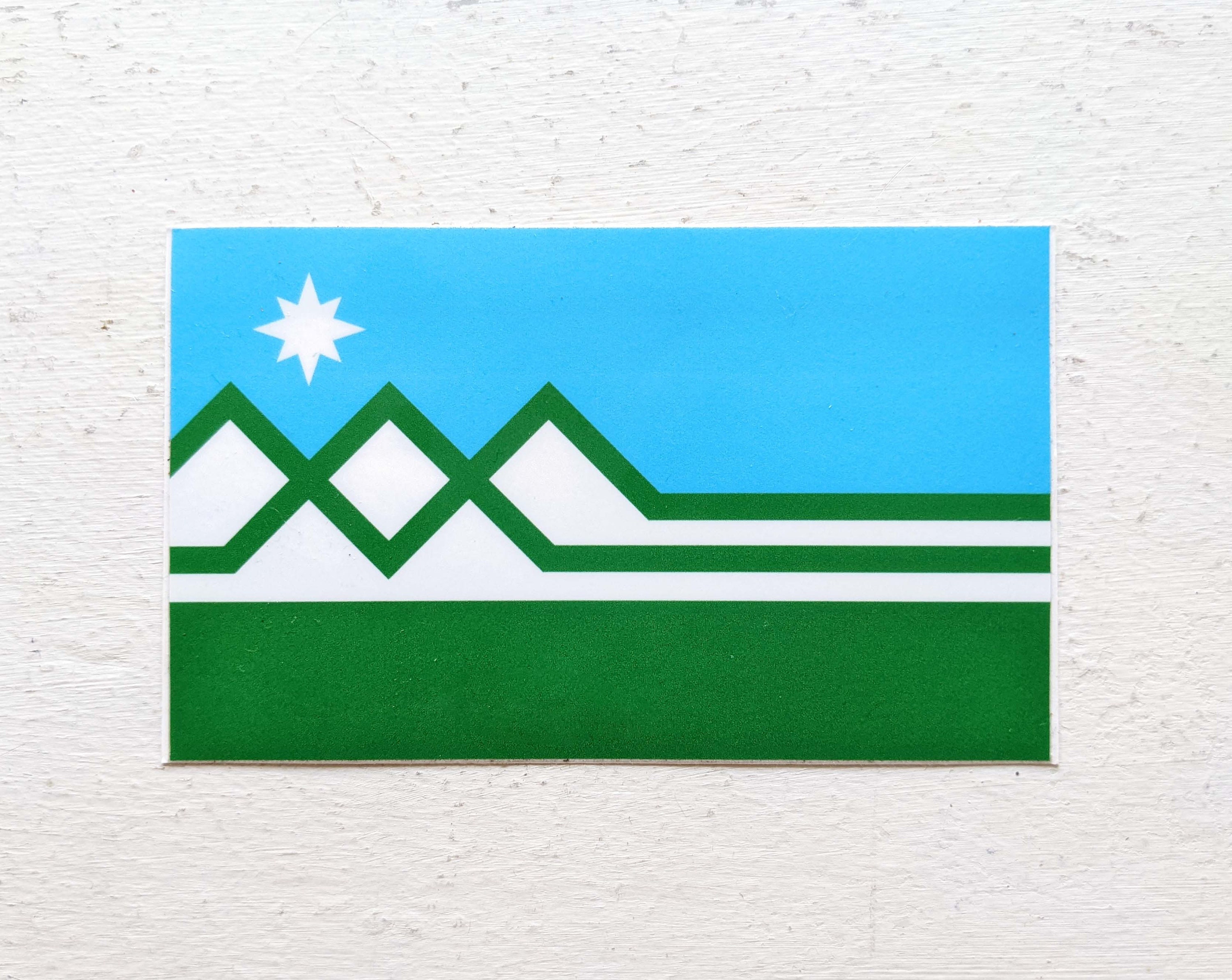 New Washington State Flag Sticker 2-pack - Etsy