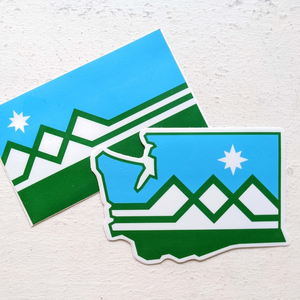 Washington Sticker - Etsy