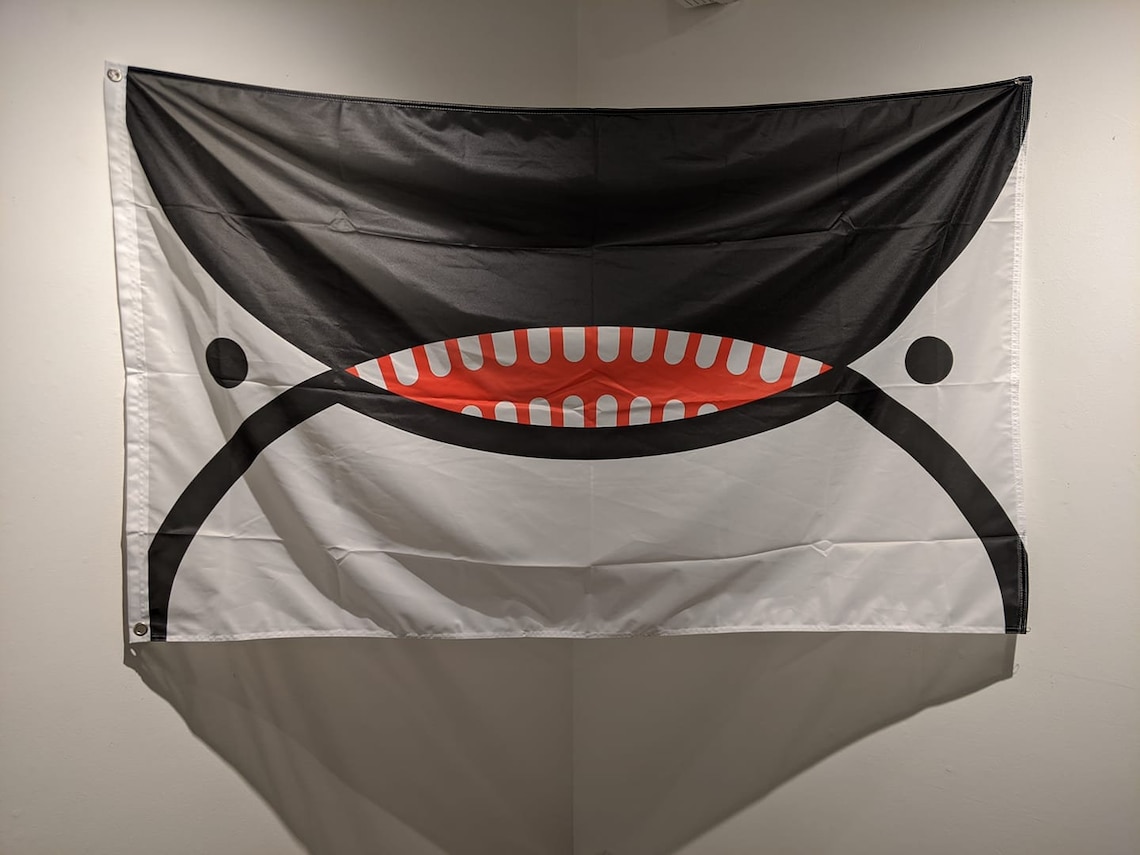 Orca Face Flag of Seattle - Etsy