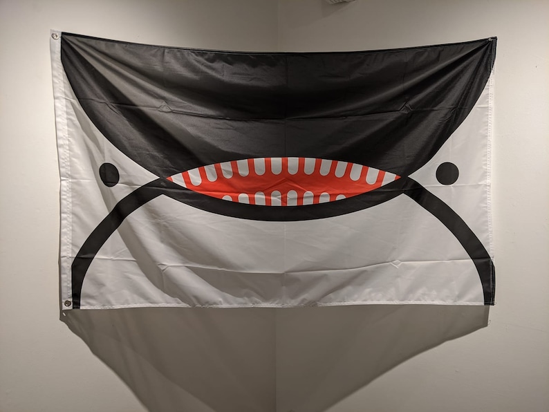 Orca Face Flag of Seattle - Etsy