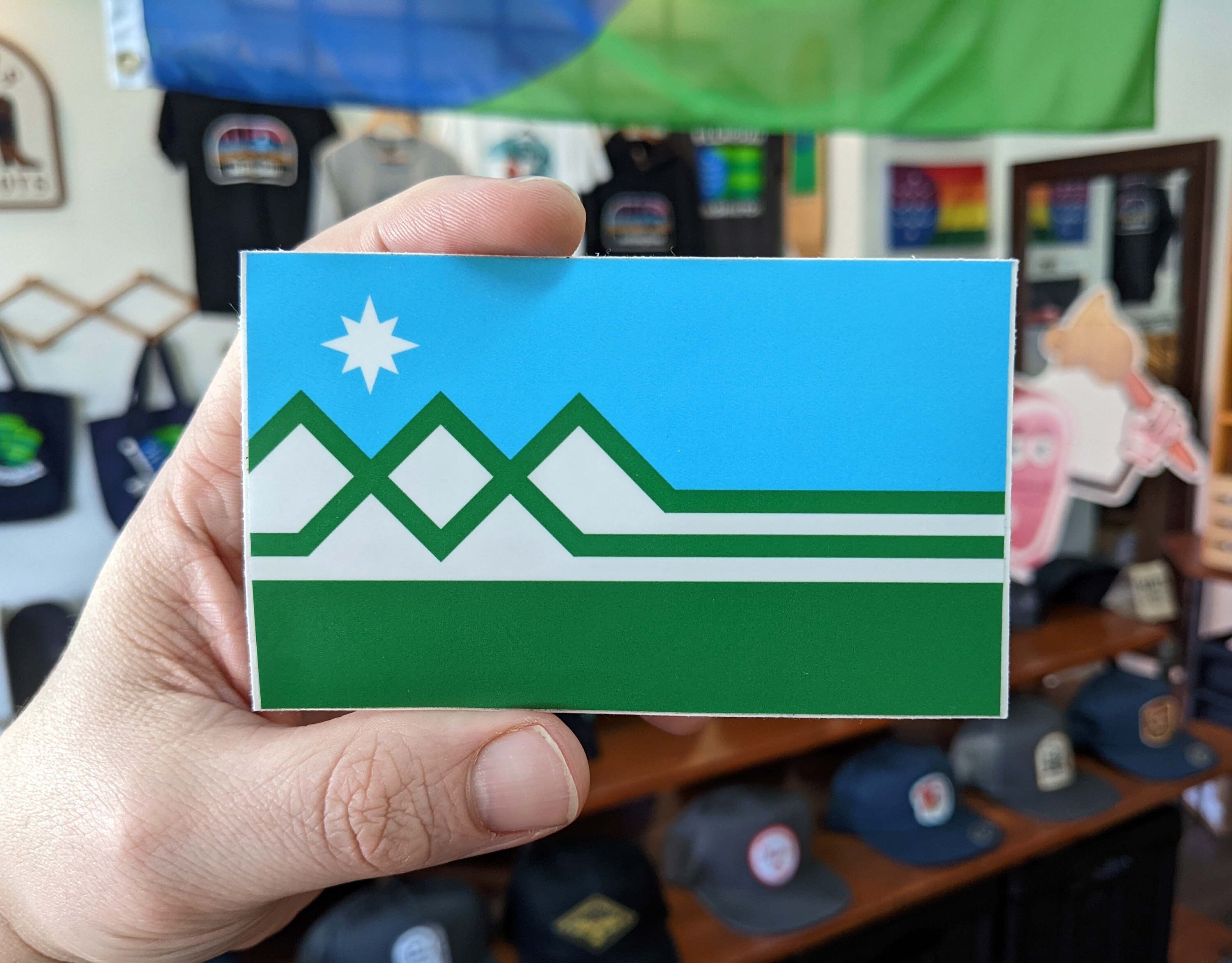New Washington State Flag Sticker - Etsy