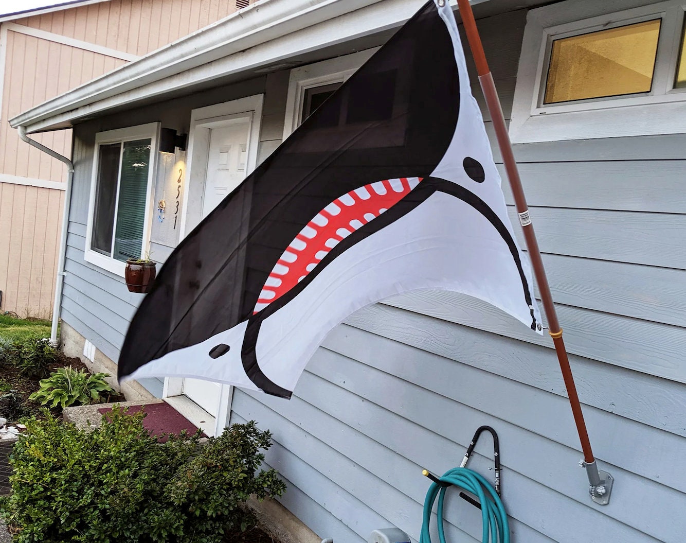 Orca Face Flag of Seattle - Etsy
