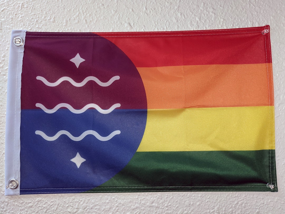Bellingham Pride Flag - 12x18 Inch - Etsy