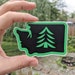 Evergreen Washington State Sticker - Etsy