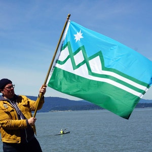 New Washington State Flag Design 3x5 Flag - Etsy
