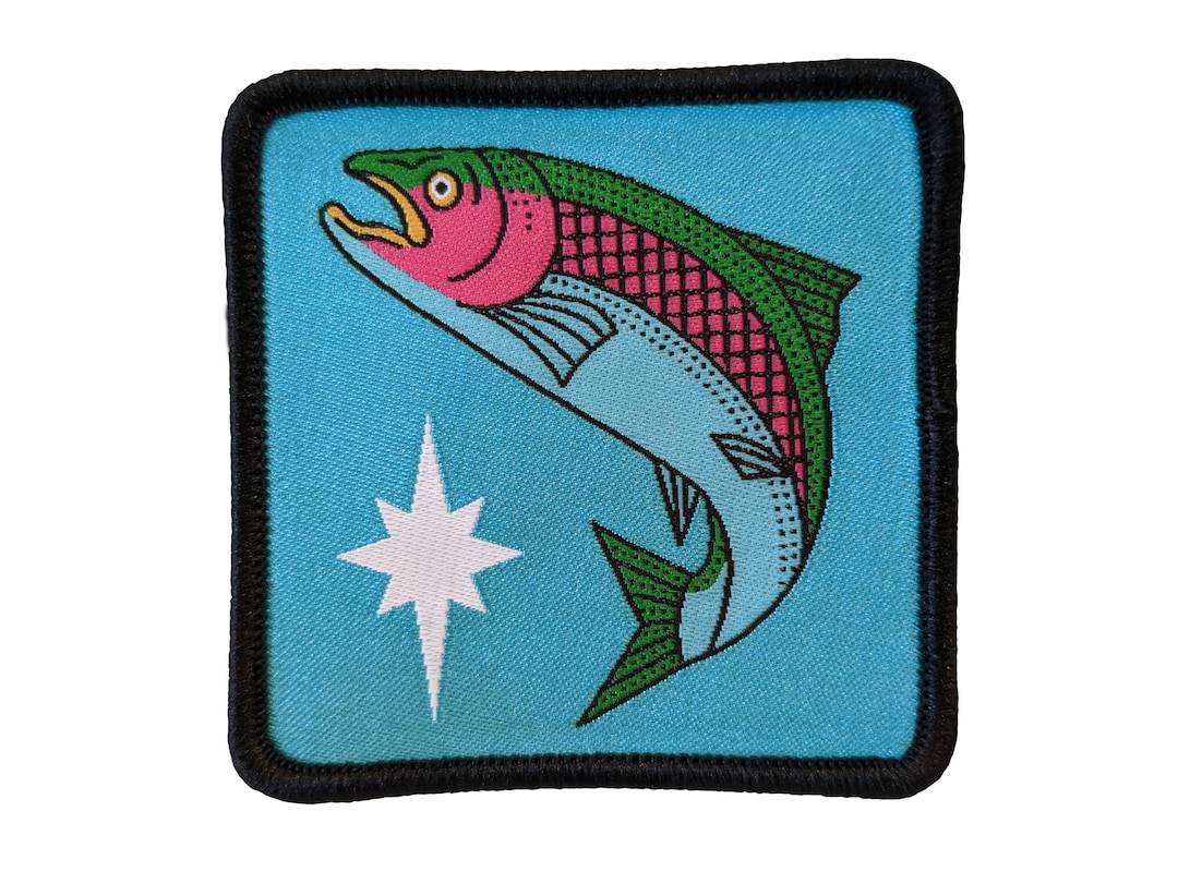 Steelhead Trout Patch - Etsy