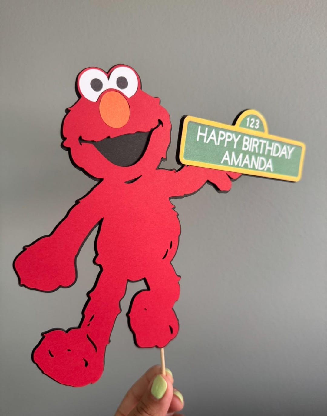 Street Sign Cake Topper - Etsy