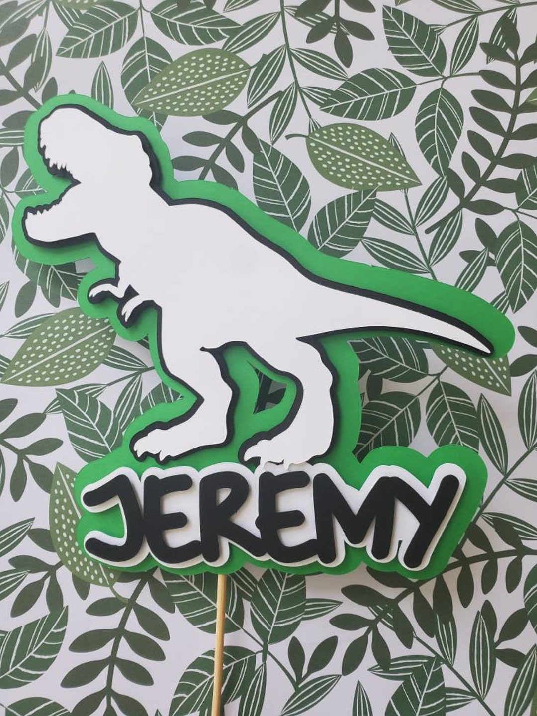 T-rex Cake Topper // Rex Topper // Cake Topper - Etsy