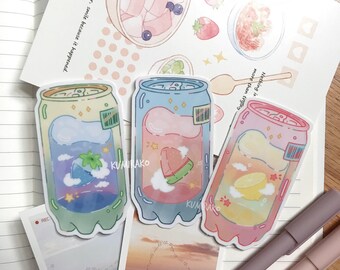 Soda Can Sticker - Etsy