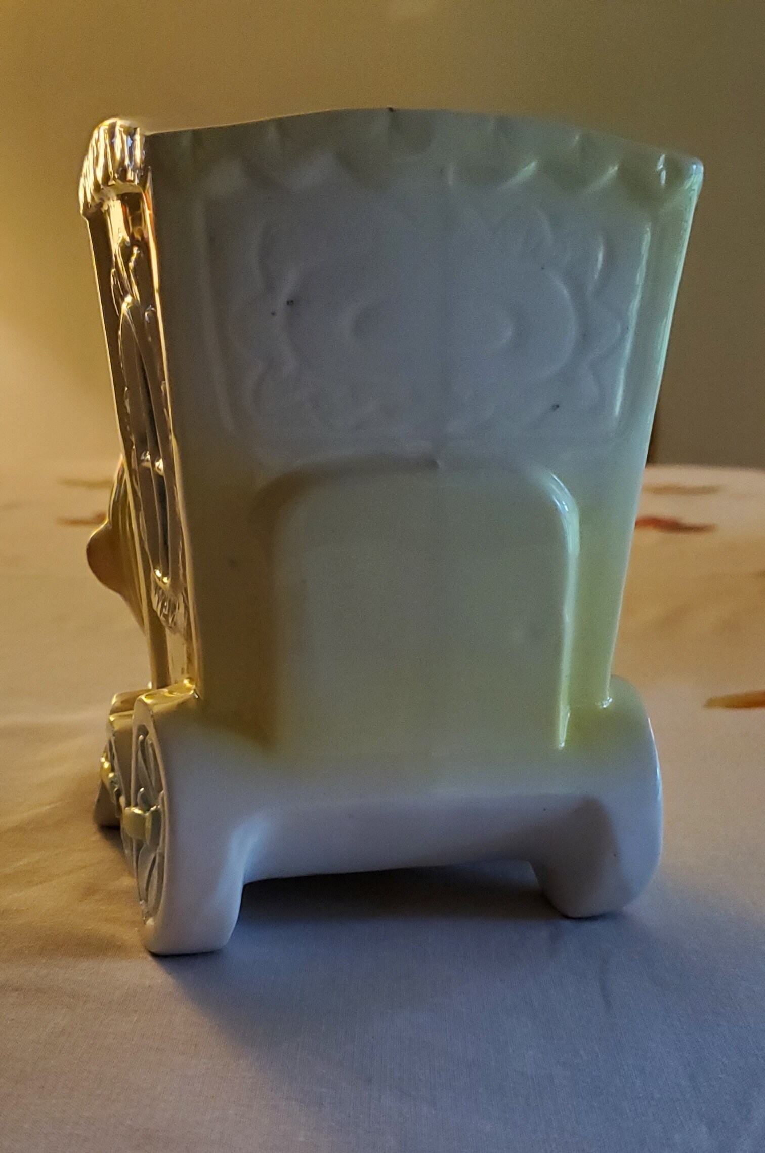 Vintage Lefton Big Eyed Yellow Train Nursery Planter-1960s - Etsy