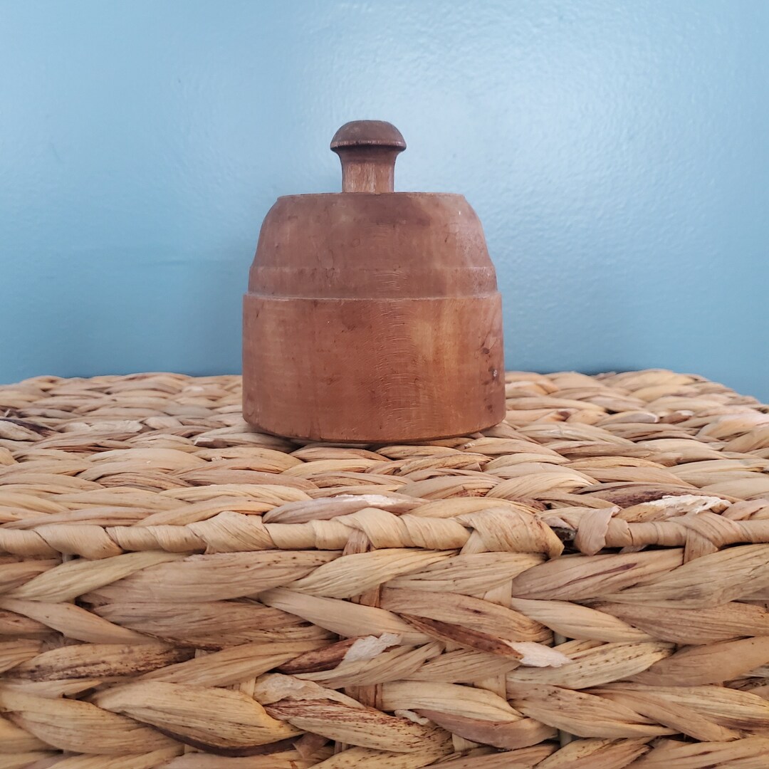 Antique Primitive Butter Mold Press Stamp - Etsy