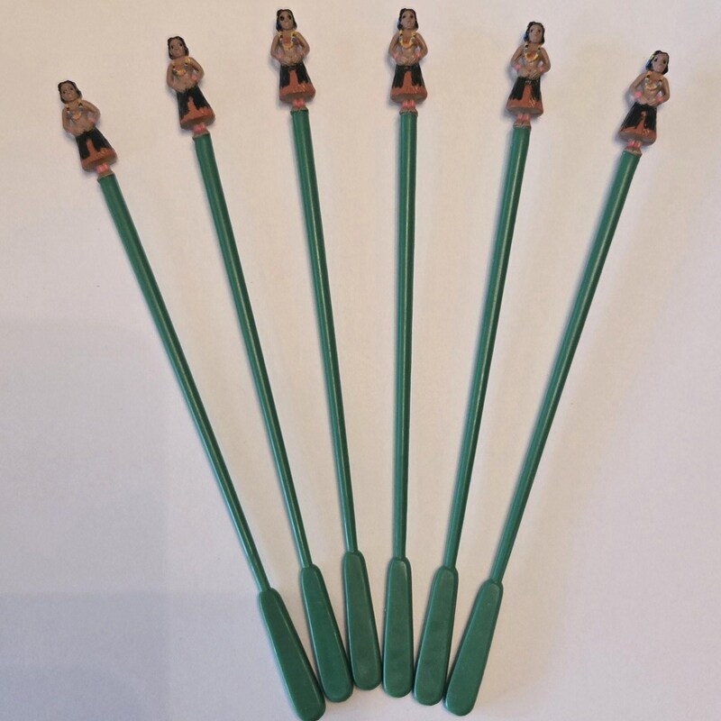 Tiki Swizzle Sticks - Etsy