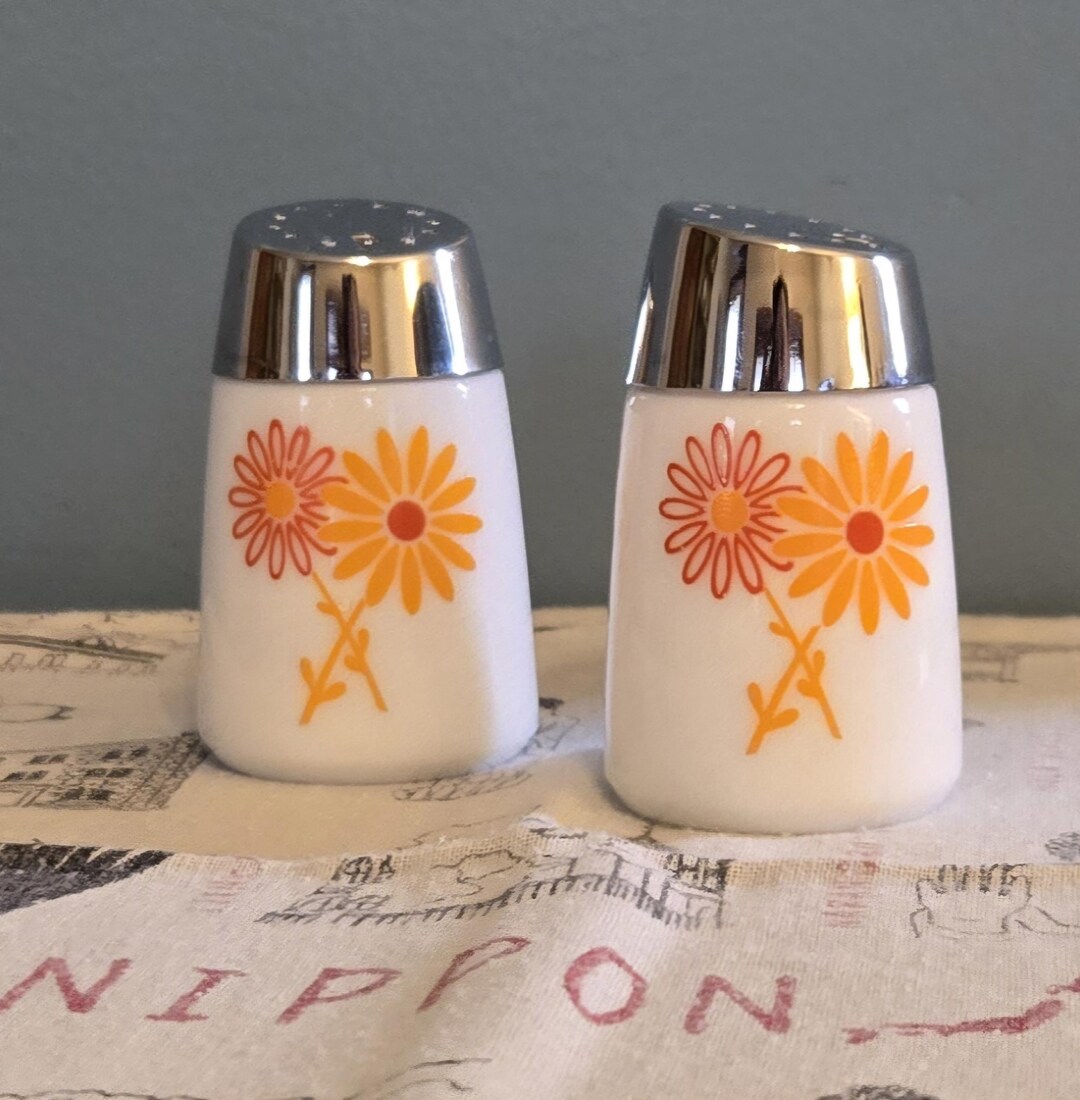 1959 Dripcut Starline Salt and Pepper Shakers Designed by Henry Keck ...