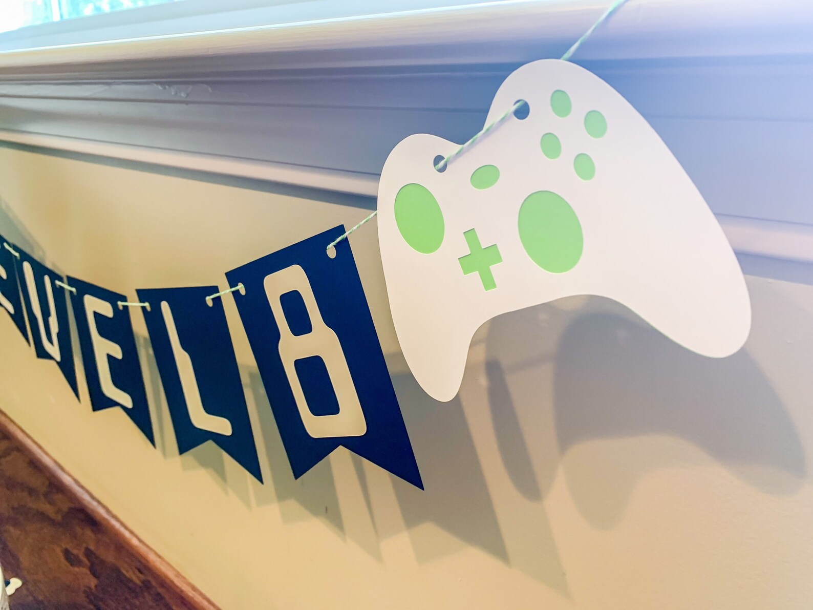 Level up Party Banner Level up Banner Personalized Gamer - Etsy