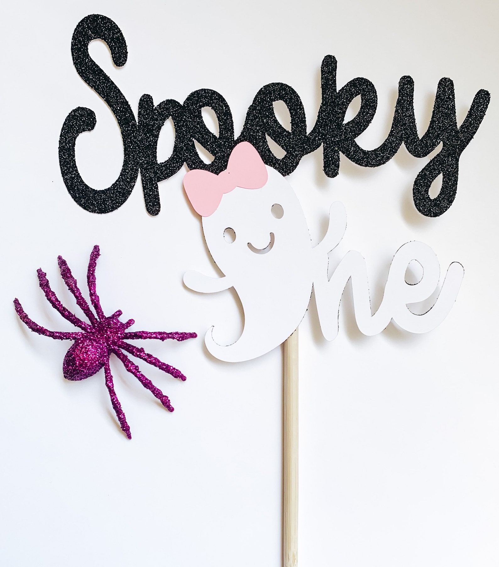 Spooky One Cake Topper Spooky One Birthday Party Spooky One - Etsy