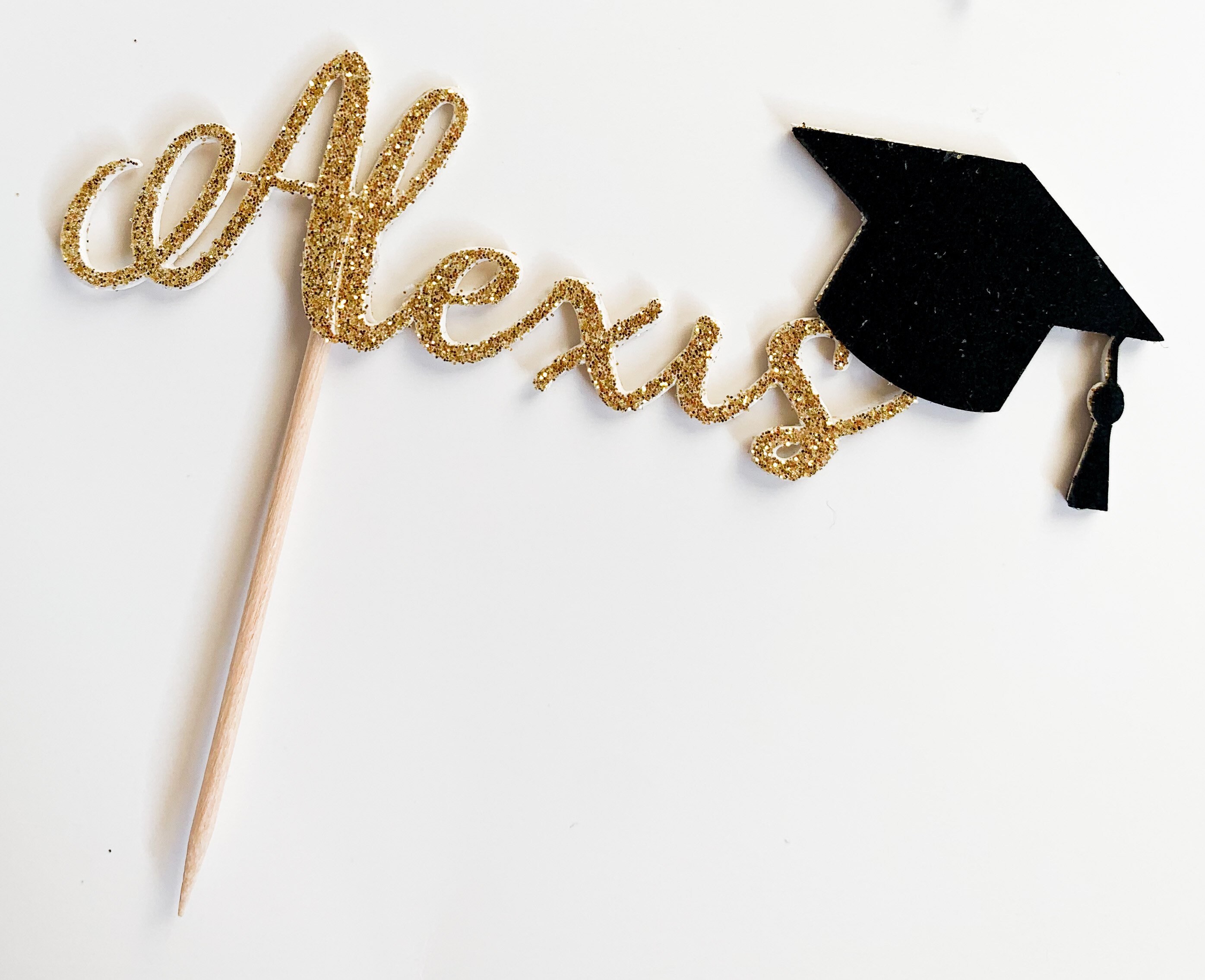 Personalized Graduation Cupcake Toppers Graduation Cupcakes | Etsy