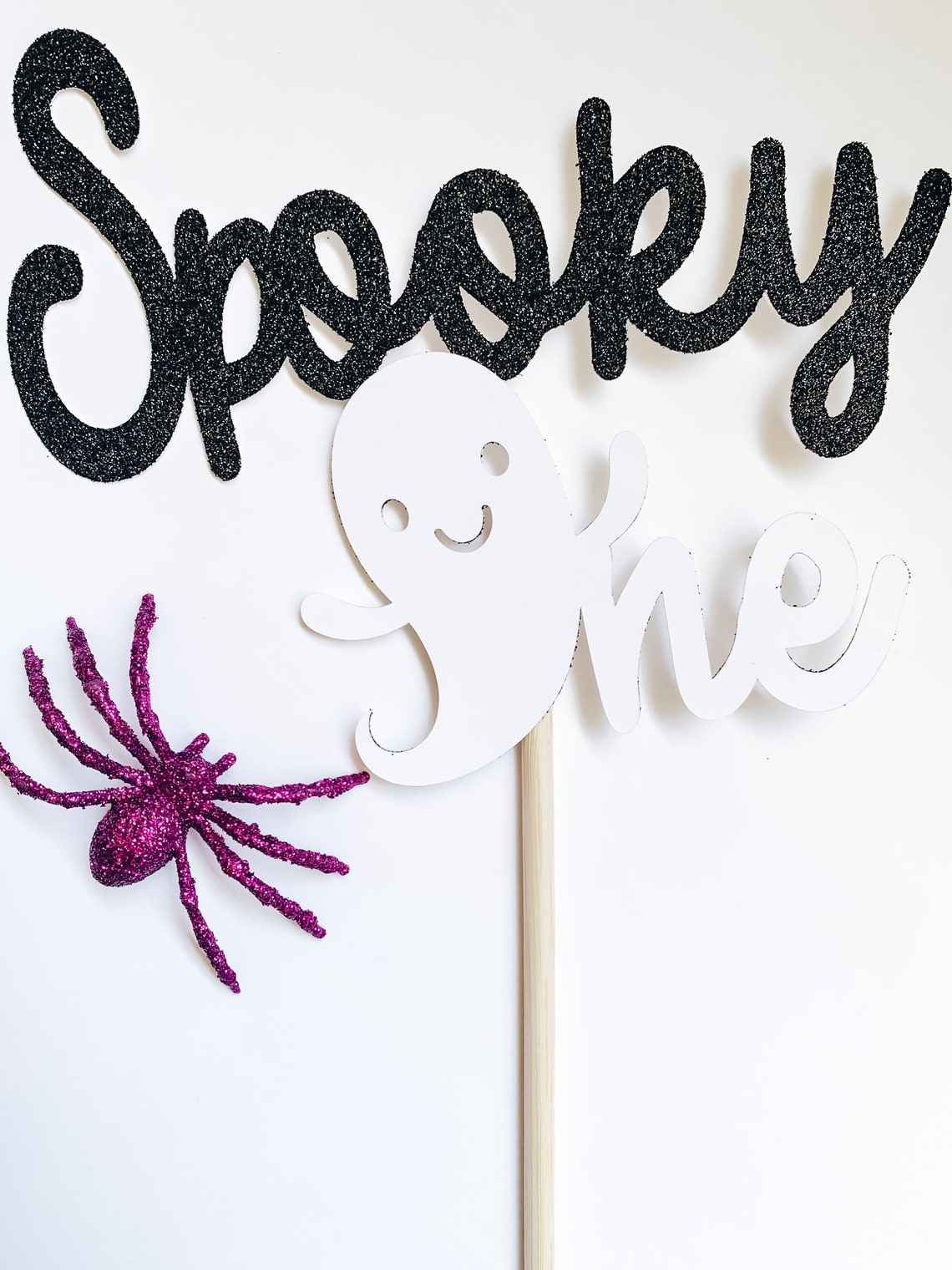Spooky One Cake Topper Spooky One Birthday Party Spooky One - Etsy