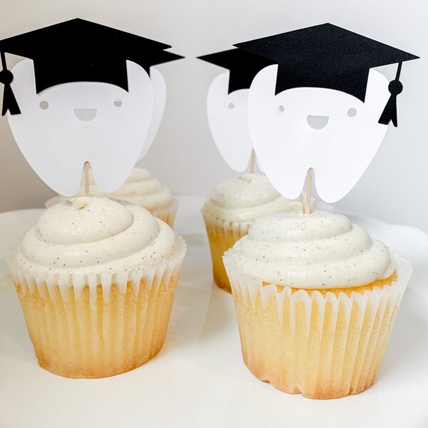 Tooth With Graduation Cap - Etsy