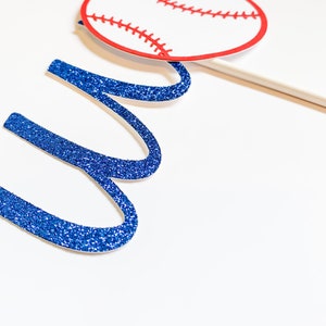 Two Baseball Cake Topper-second Birthday-baseball Birthday-baseball ...