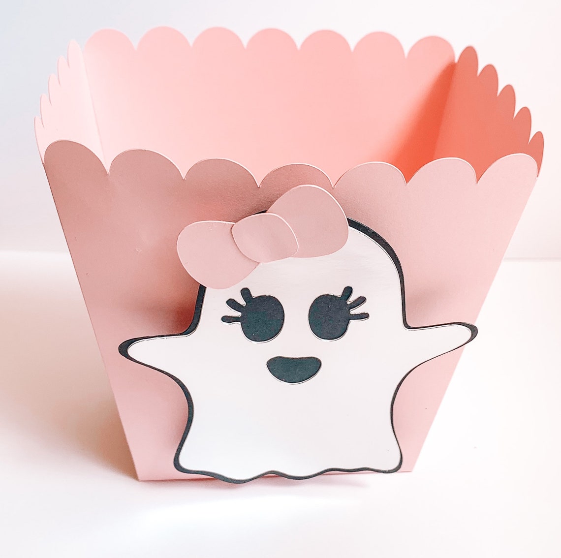 Halloween Favor Boxes Halloween Favor Bags Holographic Ghost | Etsy