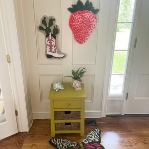 Butterfly Tufted Rug Decor, Moth Wall Hanging Art - Etsy