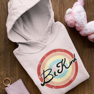 Be Kind Circle Png,sublimation Be Kind Circle,sublimation Design, Retro ...