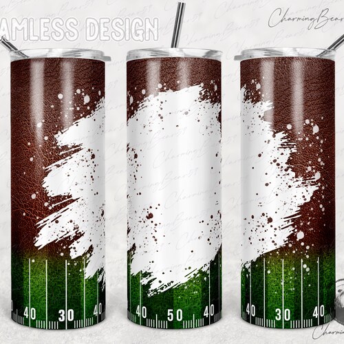 Football Mom Tumbler Sublimation Designfootball Field Tumbler - Etsy