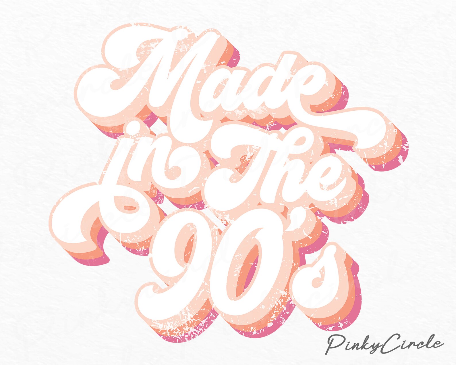 Made in the 90s PNG File Sublimation Designs Downloads 90s - Etsy