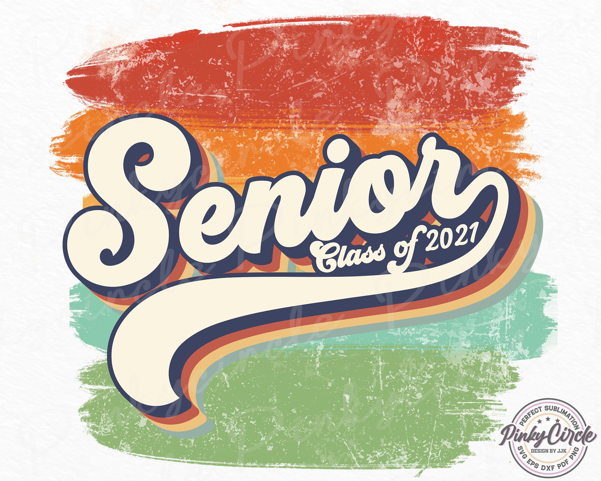 Senior 2021 Png Graduation Senior Class Of 2021 Png High | Etsy