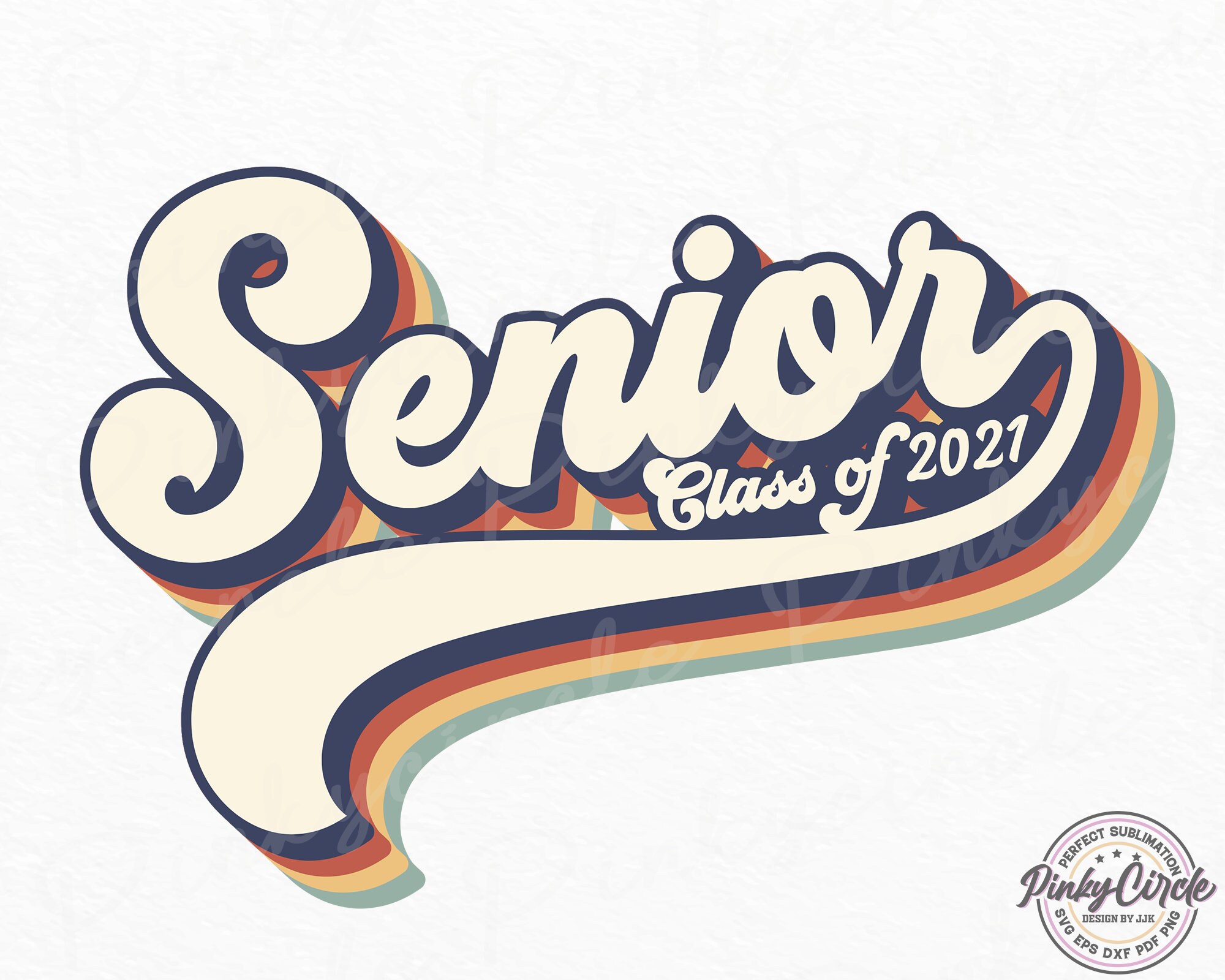 Senior Class of 2021 Png Senior 2021 Png Graduation High - Etsy