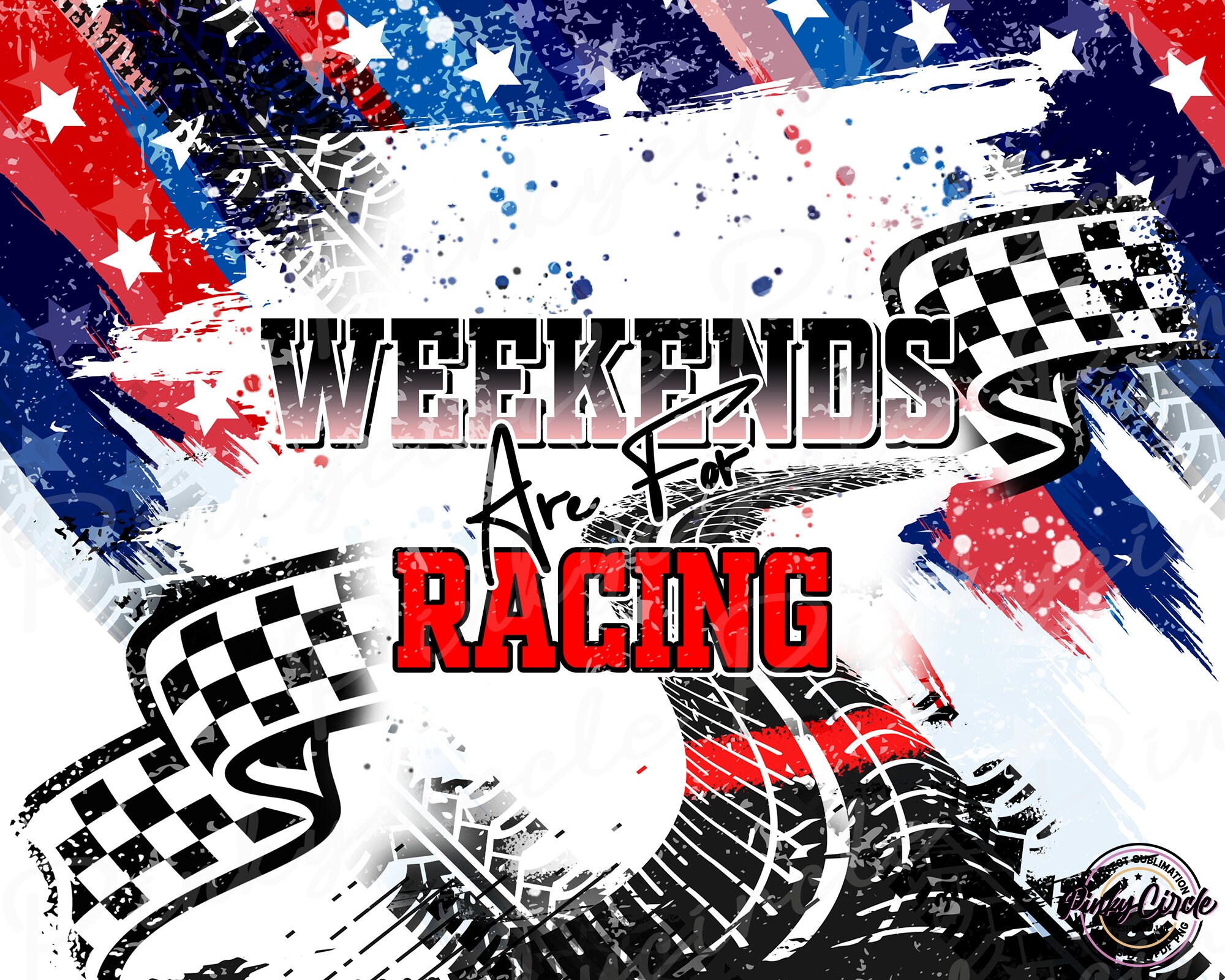 Weekends Are for Racing, 20oz Skinny Tapered & Straight Tumbler ...