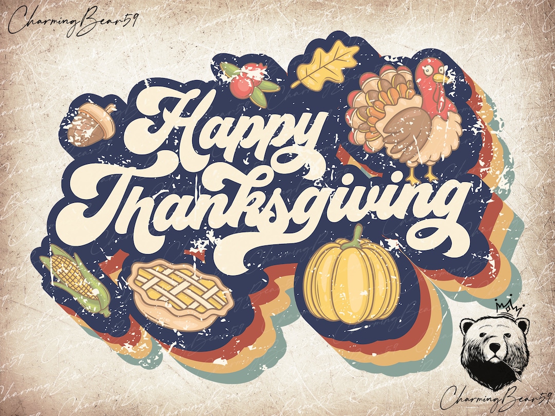 Thanksgiving Vintage, Happy Thanksgiving Vintage, Vintage Merry ...