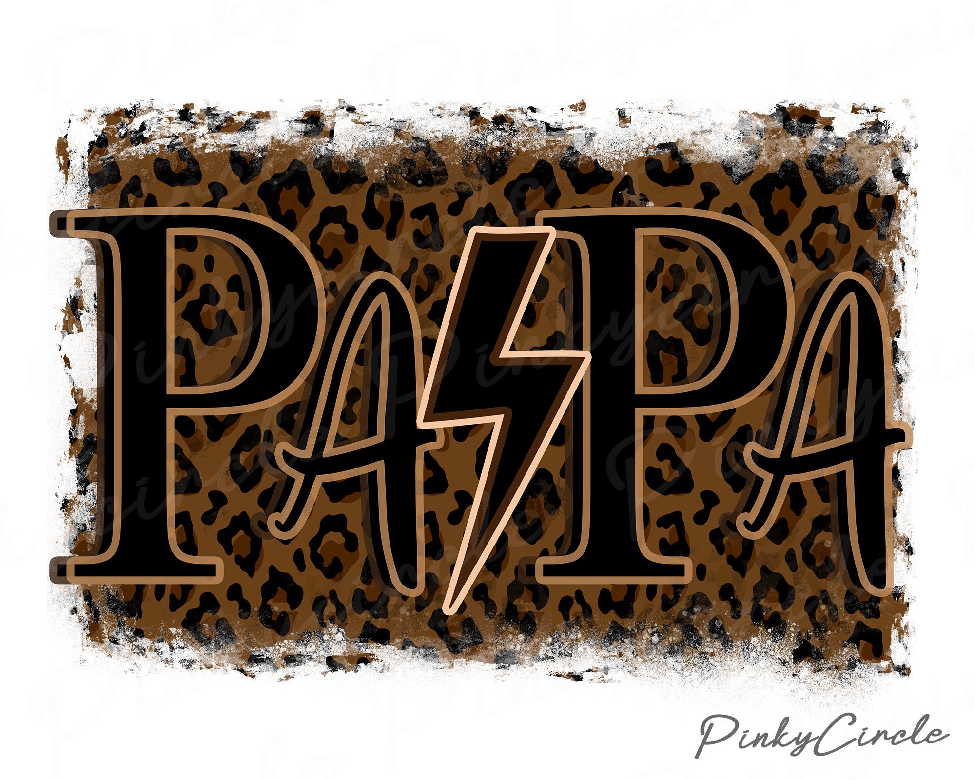 Papa Leopard Png Sublimation Fathers Day Sublimation - Etsy
