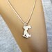 Sterling Silver .925 Rabbit Pendant Animal Bunny Necklace Pet Jewelry ...