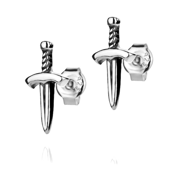 Dagger Earrings - Etsy