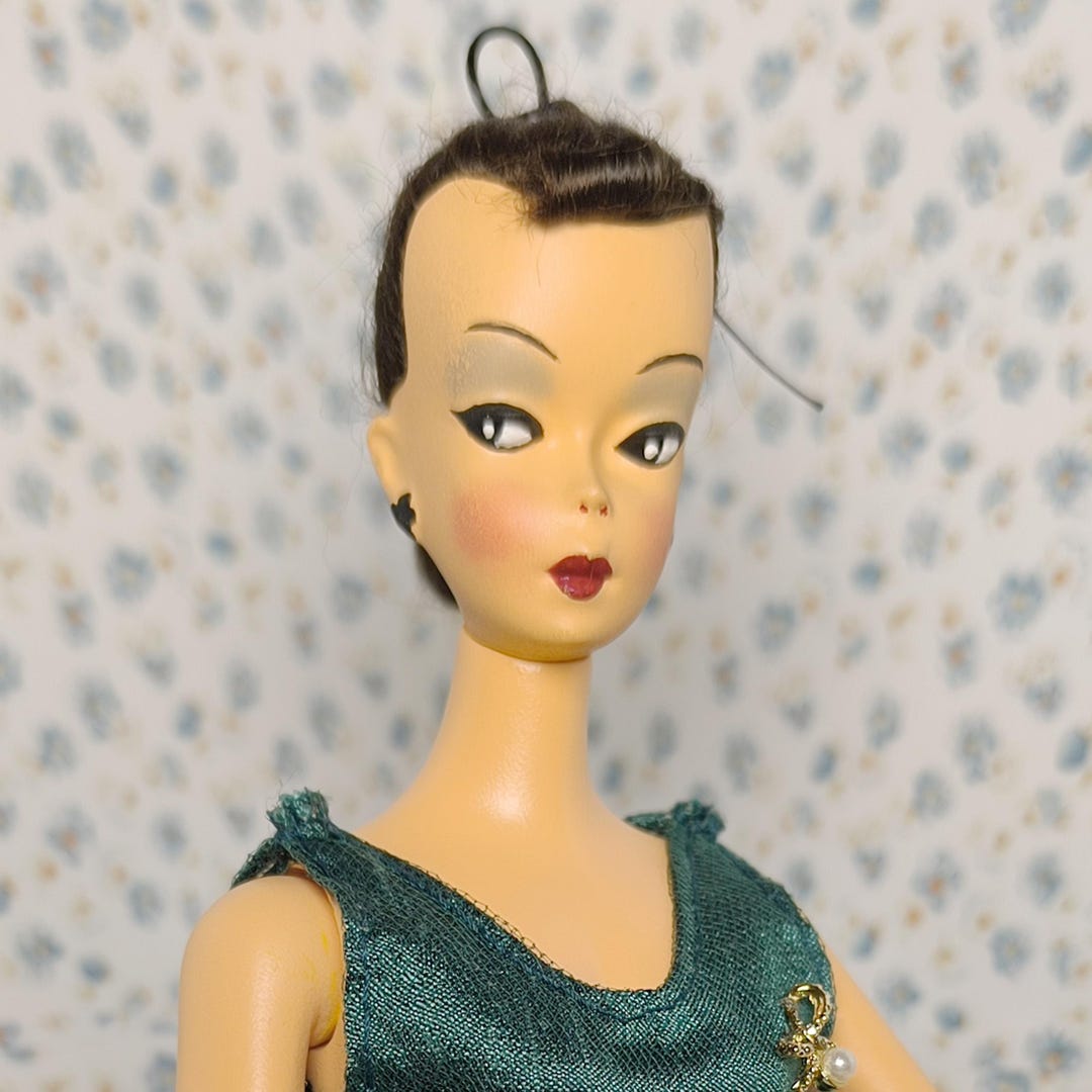 Custom Made 11.5 Rare Bild Lilli Style Doll Brunette Bild Lilli - Etsy