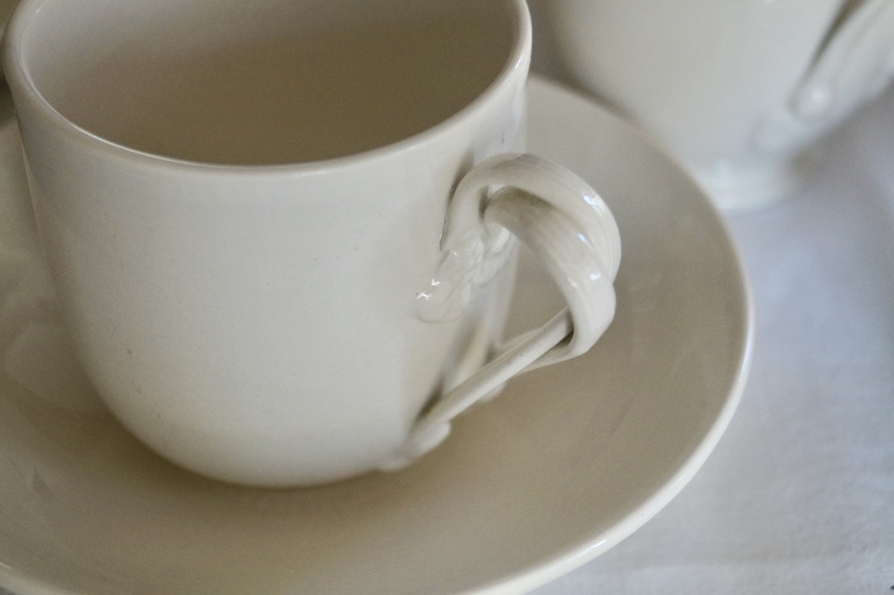 Vintage Royal Creamware Royal Leedsware Coffee Service - Etsy