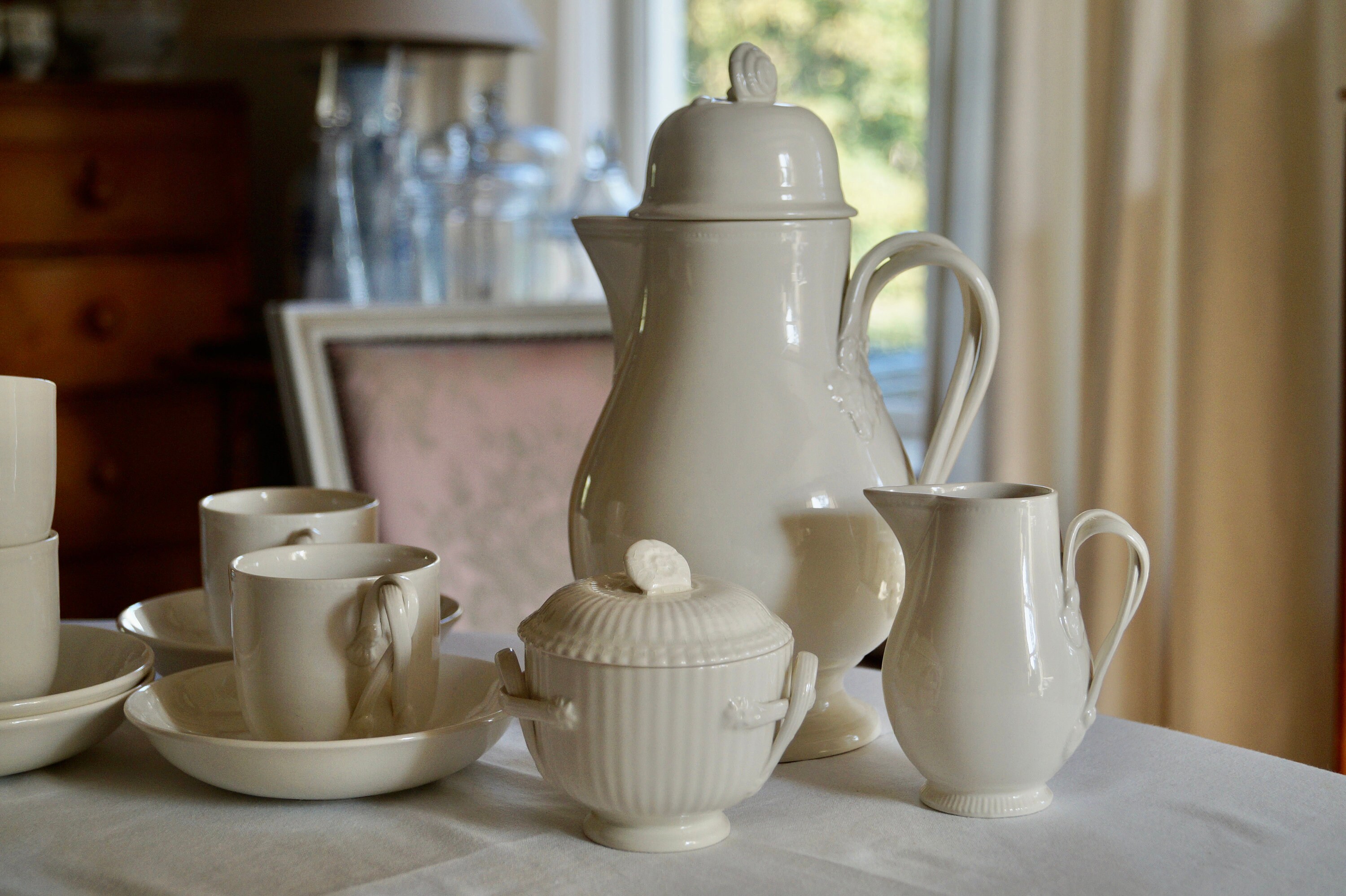 Vintage Royal Creamware Royal Leedsware Coffee Service - Etsy