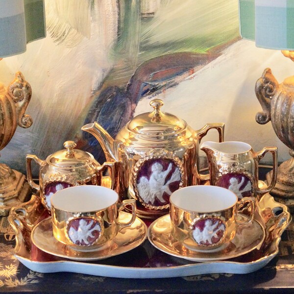 Antique Tea Set - Etsy
