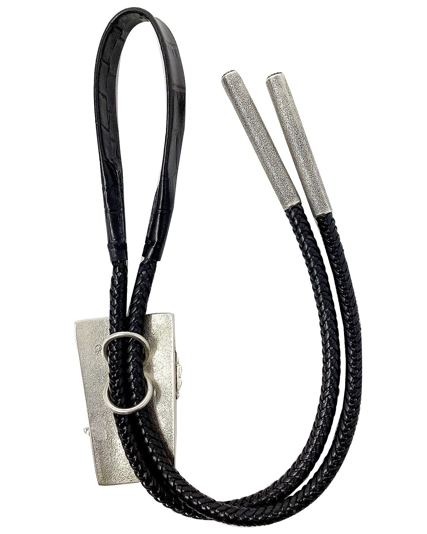 Darryl Dean Begay, Bolo Tie, Tufa Cast, Multi Stone Inlay, Navajo ...