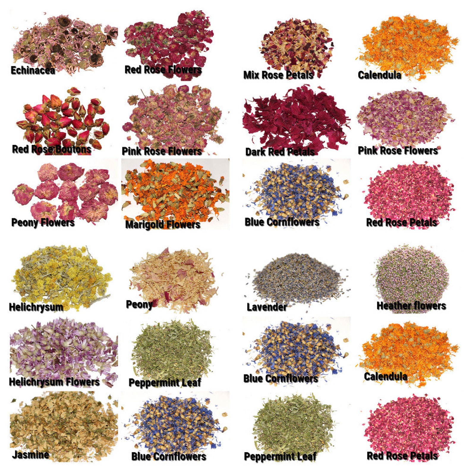 35 Dried Flowers Biodegradable Confetti Wedding Rose - Etsy
