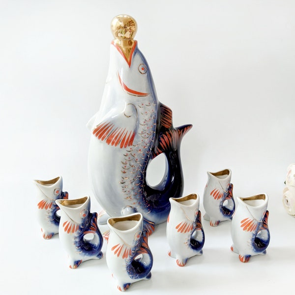 Fish Decanter - Etsy