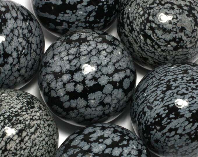 Snowflake Obsidian Sphere - Etsy