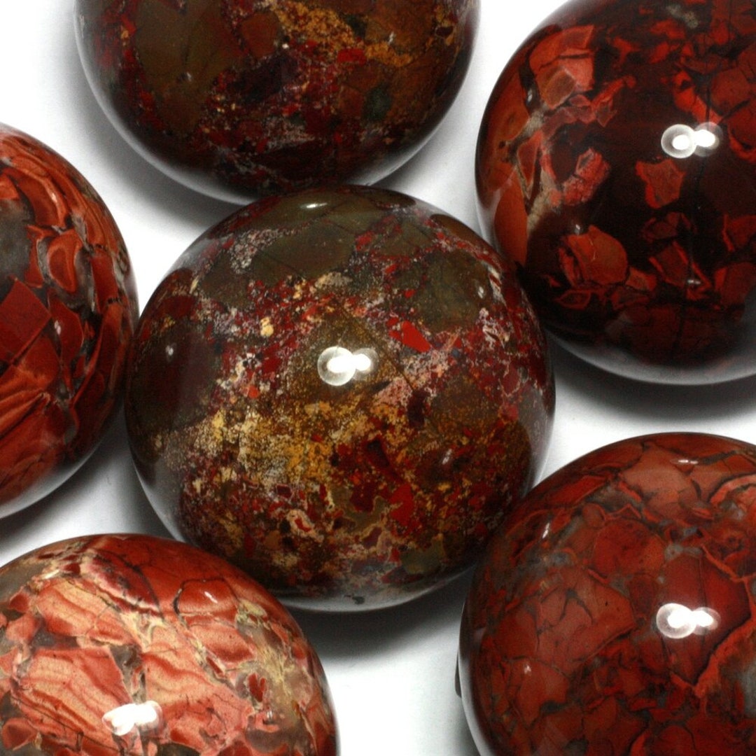 Poppy Jasper Medium Crystal Sphere ~45mm | SM16 - Etsy