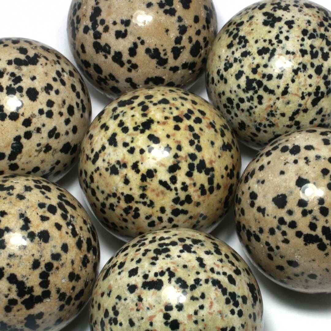 Dalmation Jasper Medium Crystal Sphere ~45mm | SM34 - Etsy