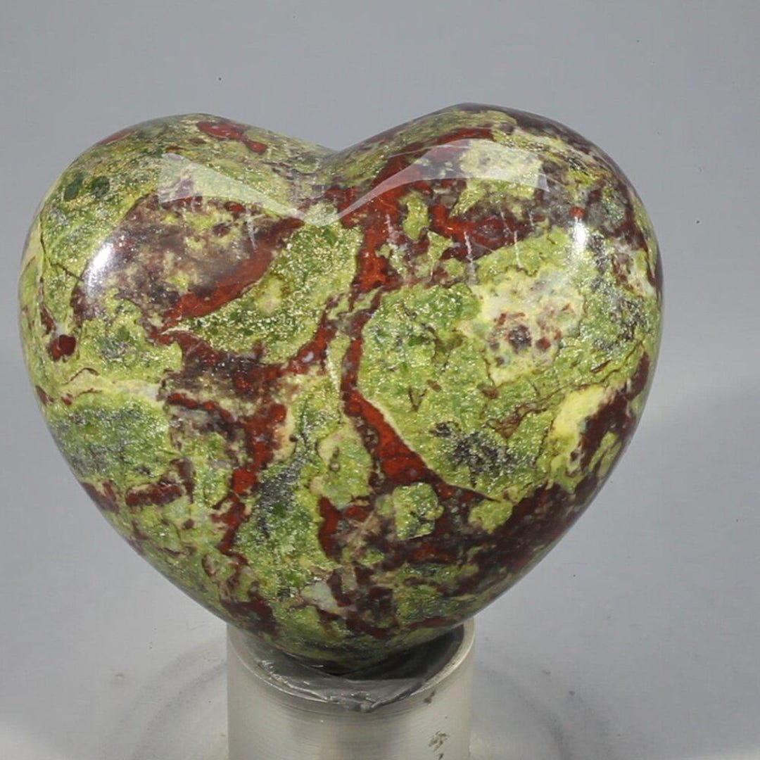 Dragons Blood Crystal Heart ~46mm | HTV774 - Etsy UK