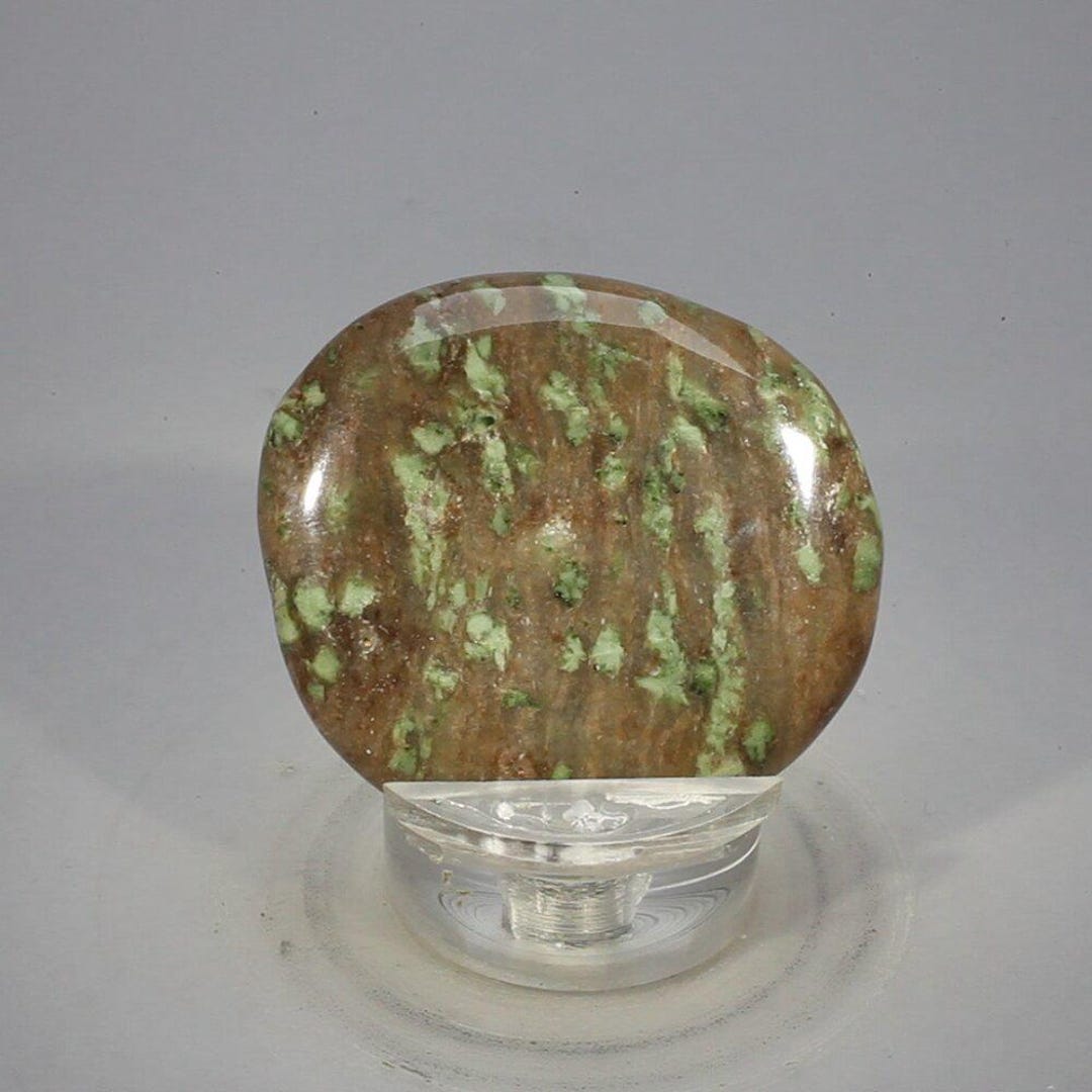 Nunderite Polished Flat Tumblestone ~40mm | TV2422 - Etsy