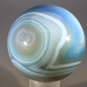 Blue Banded Agate Sphere ~43mm | SPH1120 - Etsy